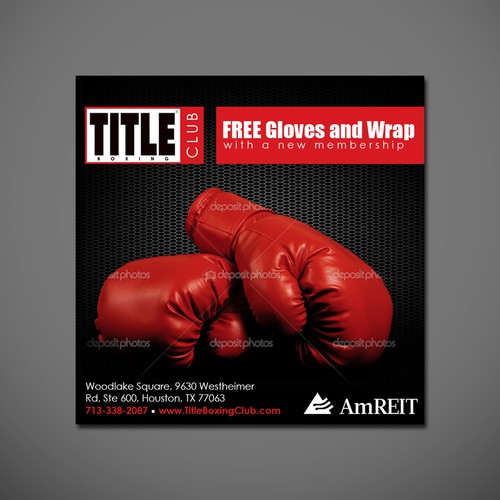 Ad for TITLE Boxing Club | Postcard, flyer or print contest