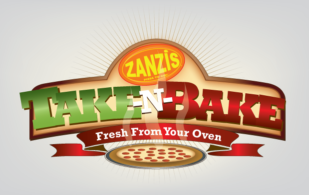 Take-N-Bake logo for pizza store | Logo design contest