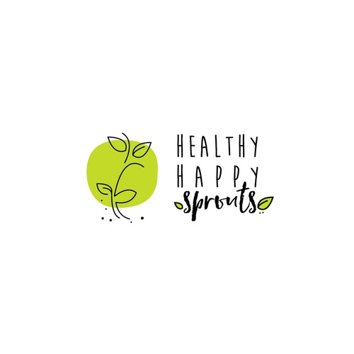 Logo for Healthy Happy Sprouts | Logo design contest
