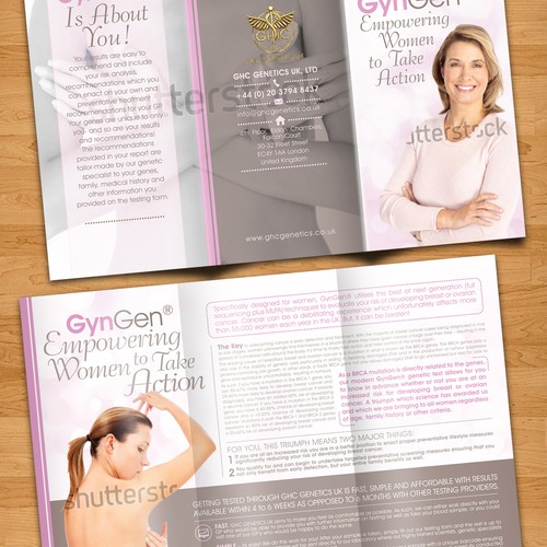 Create an attractive, feminine yet empowering brochure for women ...