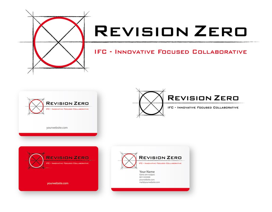 Modern Logo & Business card for Revision Zero | Concours: Logo et carte ...