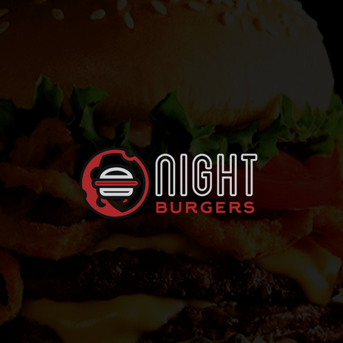 Night Burgers | Logo design contest
