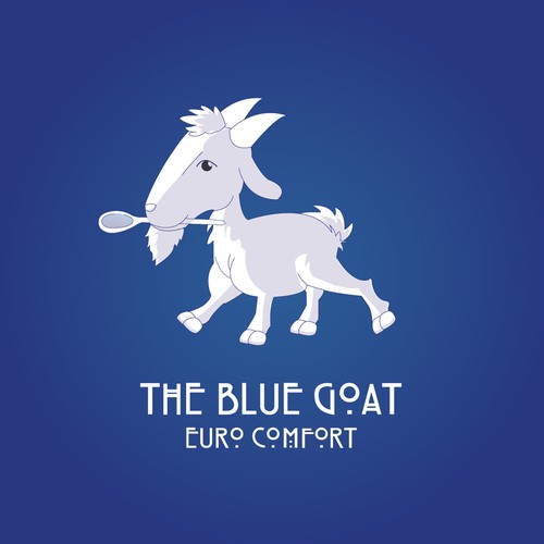 Designs | Restaurant Logo The Blue Goat | Logo design contest