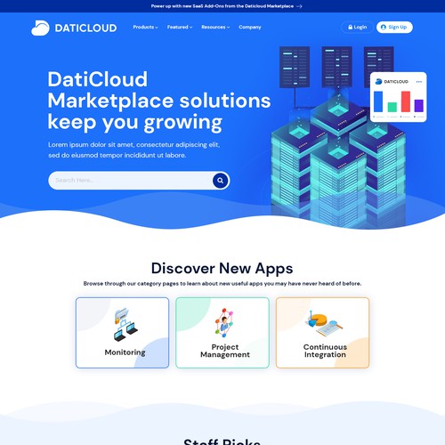 Designs | CLOUDSITE | Web page design contest