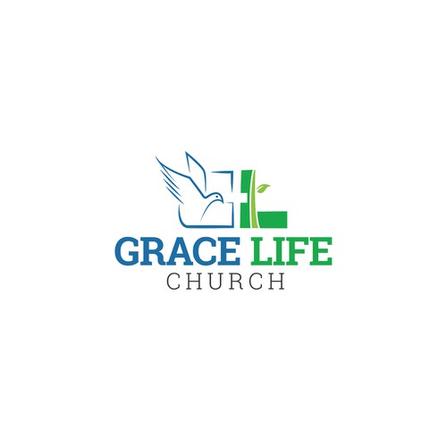 Create a modern logo for Grace Life Church! | Logo design contest