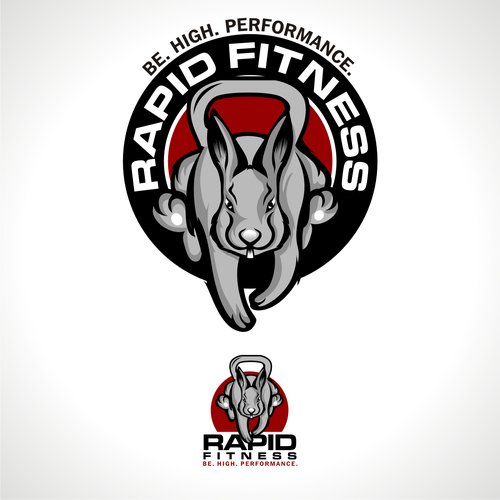 Design the Rapid Fitness rabbit!! Get hopping!! | Logo design contest