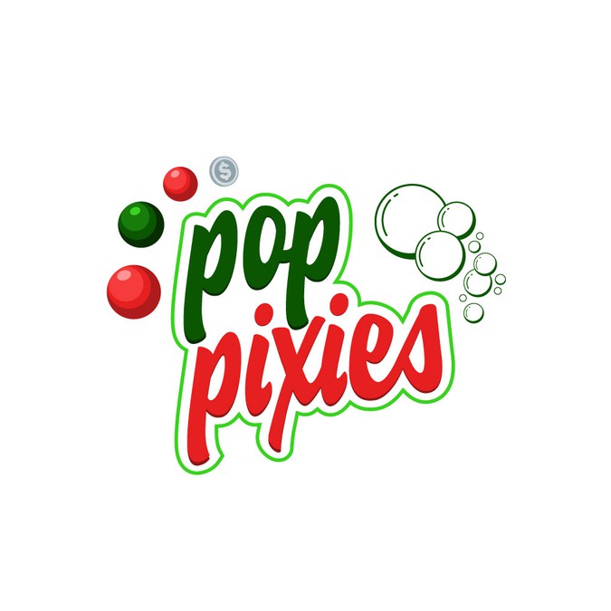 The Pop Pixies - A Logo For A Vending Machine Placement Service | Logo ...