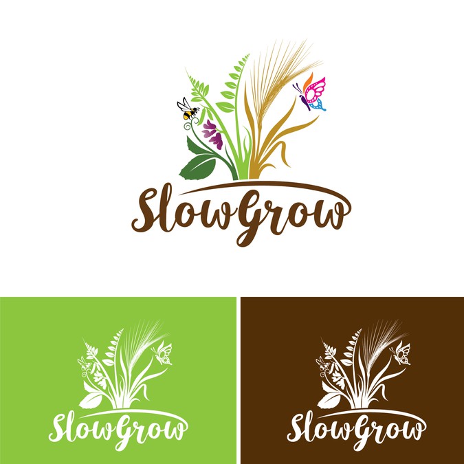 Slow Food, Slow Grow! | Logo design contest