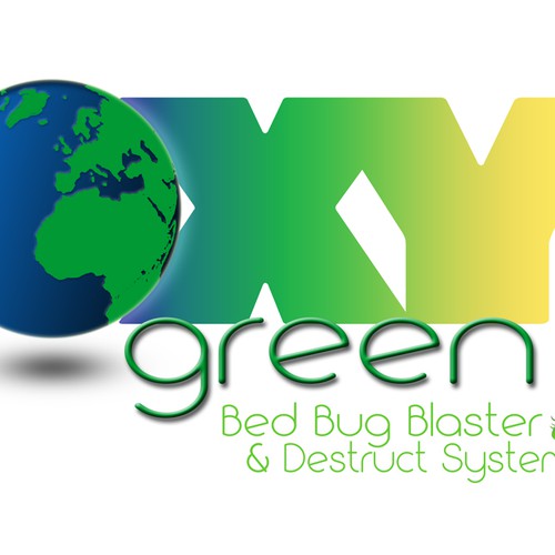 The Oxy-Green Bed Bug Blaster and Destruct System- needs a new logo ...
