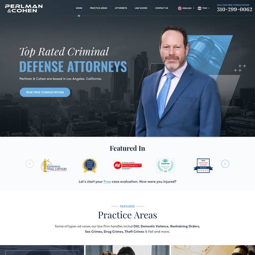 Designs | Looking for that WOW factor for a Los Angeles Criminal ...