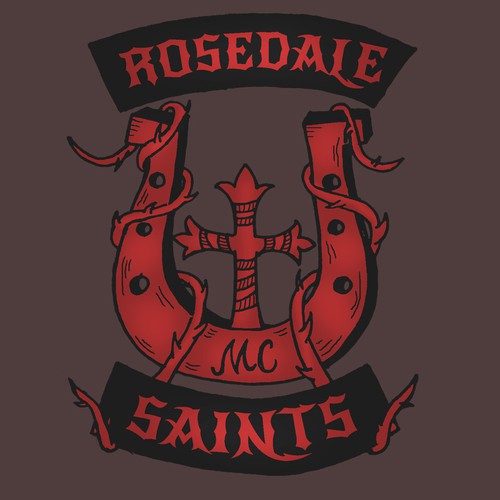 Rosedale Saints Motorcycle Club Crest/Patch Design | Clothing or ...