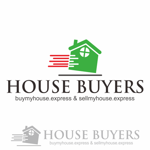 Create a logo for a home buying side that focuses on speed of sale ...