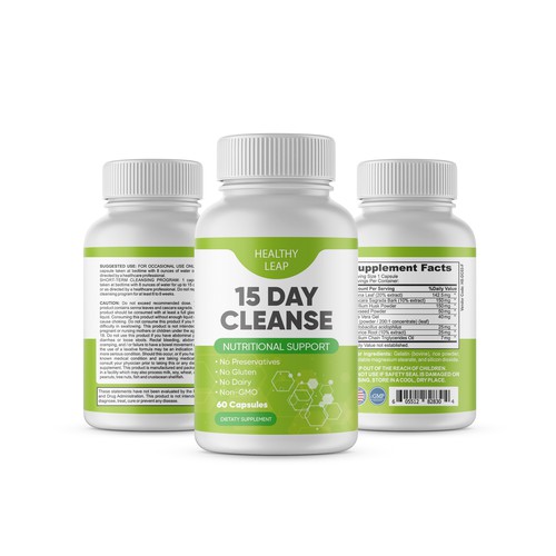 Designs | Design Supplement Label for Diet and Nutrition Brand ...