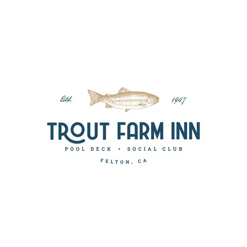 Designs | New Logo for Trout Farm Inn | Logo design contest