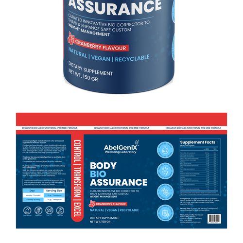 Designs | Supplement Packaging Premium / luxury design | Product ...