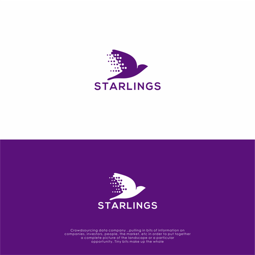 Create a murmuration-inspired logo for Starlings! | Logo & brand ...