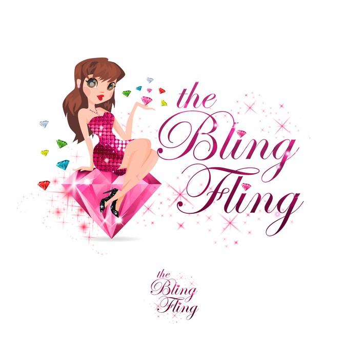 the Bling Fling Needs a Brilliant Sparkling Logo | Logo design contest