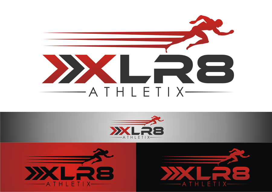 logo for XLR8 Athletix | Logo design contest