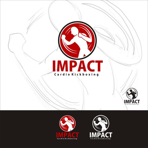 Cardio Kickboxing Gym Needs Bold, High Energy Logo Design | Logo design ...