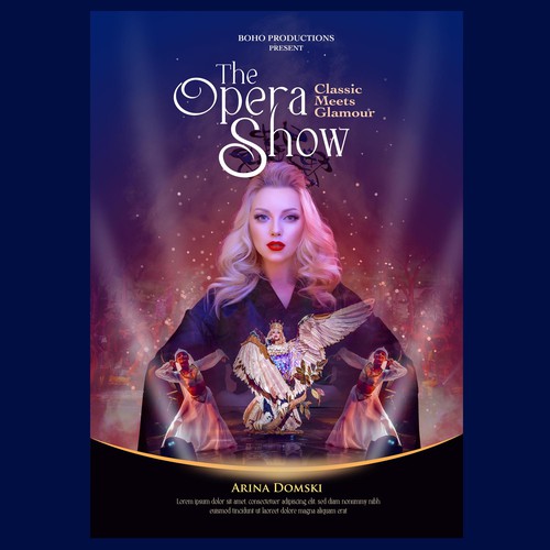 Designs | Key visual for THE OPERA SHOW - one of the most glamorous ...