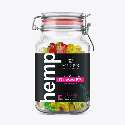 Hemp Gummies | Product label contest