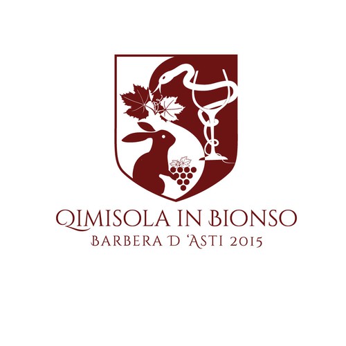 Italian wine logo/label for international audience, high quality wines ...