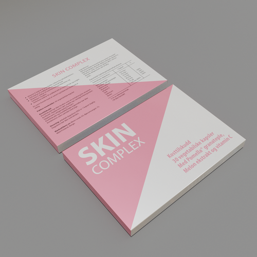 Designs | Box design for a advanced skin care supplement | Product ...