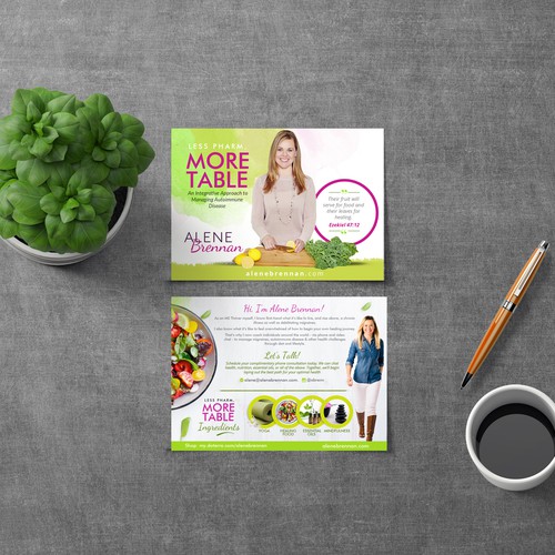 Nutrition Coach needs 5x7 postcard | Postcard, flyer or print contest