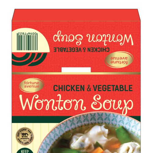 Wonton Soup - Design Revamp | Product packaging contest