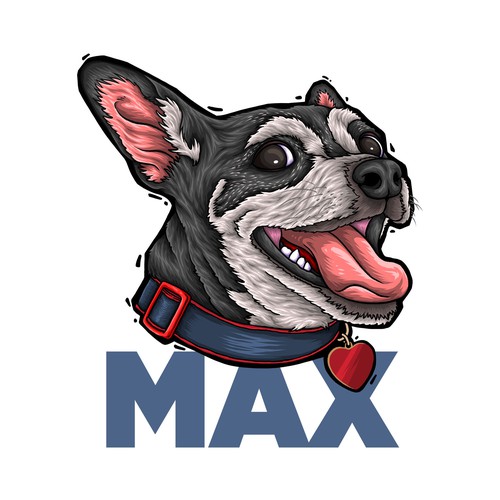 Designs | Draw my rambunctious canine pal! | Illustration or graphics ...