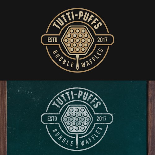 Its waffle time! Tutti-Puffs needs your help making our logo. | Logo ...