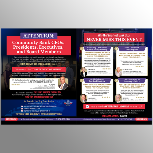 Designs | Design a Sophisticated Banking Conference Brochure That ...