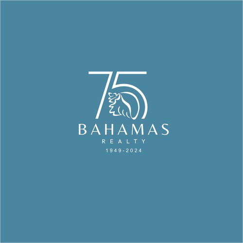 Designs | Bahamas Realty 75th Anniversary Logo | Logo design contest