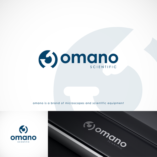 Design an updated logo for Omano, a microscope manufacturer. | Logo ...