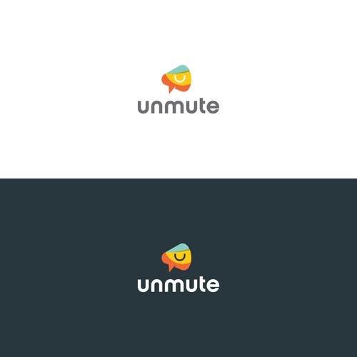 Designs | Unmute -- logo and branding guide for a mental health ...