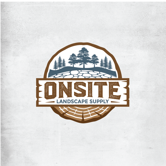 Create a unique, vintage/retro logo for Onsite Landscape Supply | Logo ...
