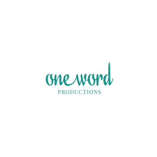 One chance to create One Word Productions' Logo! | Logo & hosted ...
