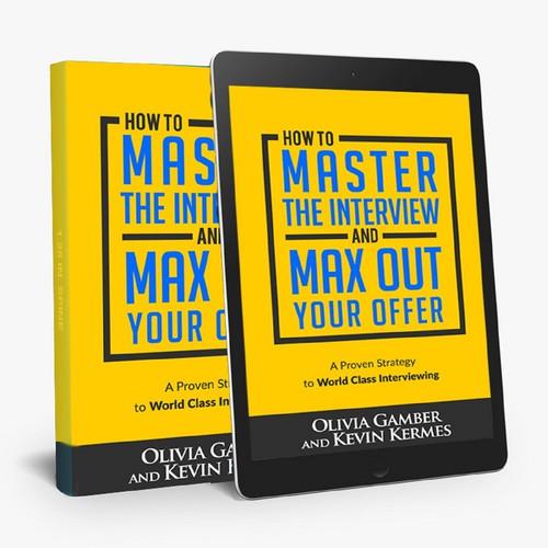 Master the Interview Book Cover Design Contest | Book cover contest