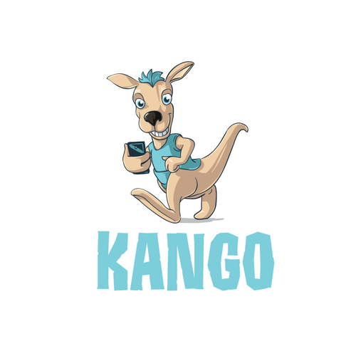 Kango - A Community Event Sharing Kangaroo Logo | Logo design contest