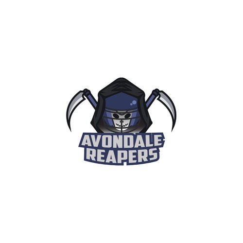 American Football Team Needs a New Logo! Reaper-Scythe!!! | Logo design ...