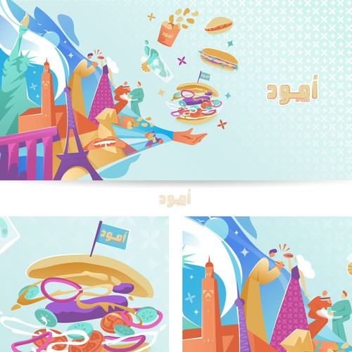 Designs | Build an illustration that tells a story or describes the ...