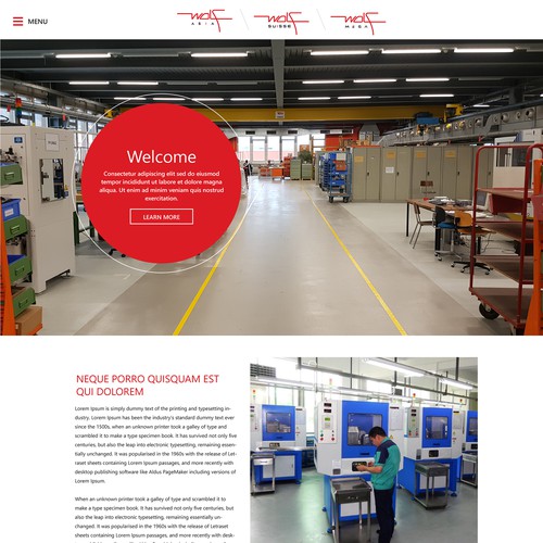 Designs | WWWW - Wolf in the world wide web | Web page design contest