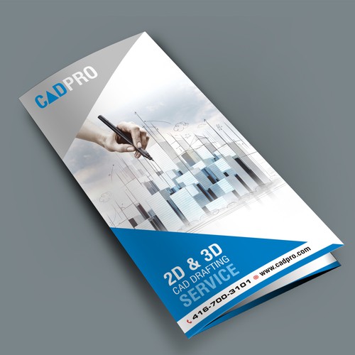 Create a brochure for CAD drafting service | Brochure contest