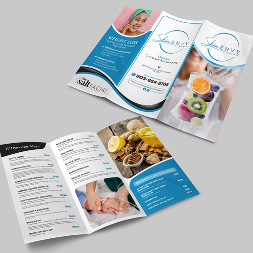 Designs | Skin Envy & IV Bar Brochure | Brochure contest