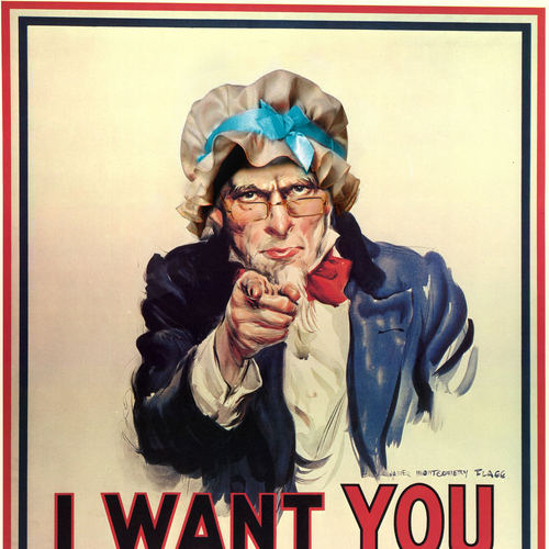 Uncle Sam Wants You To Vote