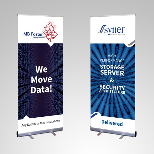Design 2 Vertical Banners for a Government Technology Conference ...