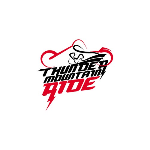 Logo for the Thunder Mountain Ride motorcycle rally | Logo design contest
