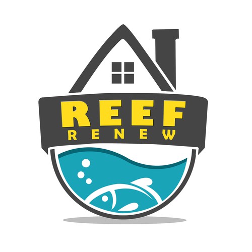 Create an eye catching logo for aquarium service Reef Renew | Logo ...