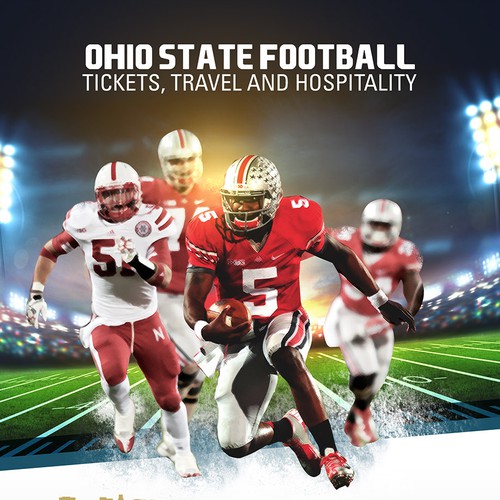 Design Ohio State Football Tickets, Travel and Hospitality Ad for ...