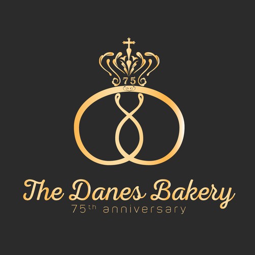The Danes Bakery: 75th anniversary logo | Logo design contest
